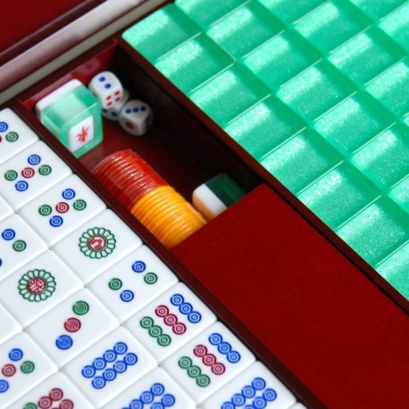 Great blue mahjong Aquatic Blue. Mah-jong big size.